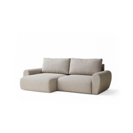 Höffner Ecksofa Numba ¦ creme ¦ Maße (cm): B: 253 H: 88 » Höffner