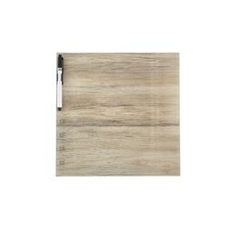 H&ouml;ffner Memoboard 30x30 cm Wood (Braun) &brvbar; braun &brvbar; Ma&szlig;e (cm): B: 30 H: 30 &raquo; H&ouml;ffner