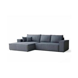 Höffner Ecksofa Maze ¦ blau ¦ Maße (cm): B: 294 H: 70 » Höffner