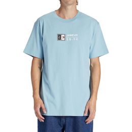 DC Shoes T-Shirt &raquo;DC Split Star&laquo; Forget Me Not/Greystone XS XS Stoff: Baumwollstoff [200 g/m2]