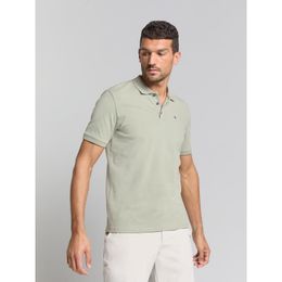 NO EXCESS Herren NO EXCESS T-Shirt &raquo; Piqu&eacute; Poloshirt&laquo; grau S