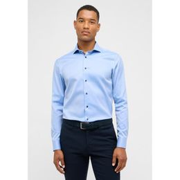 Eterna Langarmhemd &raquo;SLIM FIT&laquo; NON IRON (b&uuml;gelfrei) blau 42 - Normalgr&ouml;&szlig;en Normalgr&ouml;&szlig;en 42 Passform laut Hersteller: Slim Fit