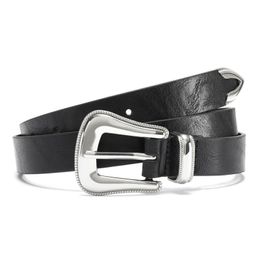Lascana H&uuml;ftg&uuml;rtel &raquo;Hoseng&uuml;rtel&laquo;, Schnalle im Western Look, Cowboy-G&uuml;rtel, f&uuml;r Hosen, Jeans & Kleider schwarz