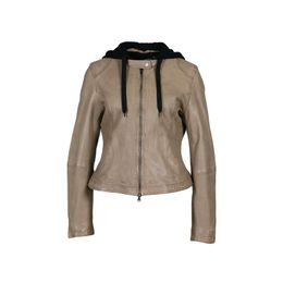 Freaky Nation Lederjacke &raquo;Iza-FN&laquo; beige XS(34)
