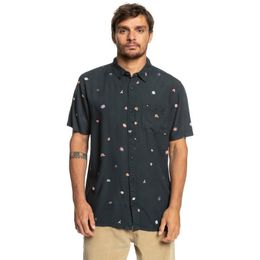 Quiksilver Kurzarmhemd &raquo;Minimark&laquo; Tarmac Minimark L - US-Gr&ouml;&szlig;en US-Gr&ouml;&szlig;en L Material: Ecovero-Viskose-Stoff