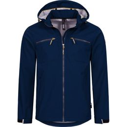 LPO Softshelljacke &raquo;LAC SIMARD NEW II Men&laquo; mit abnehmbarer Kapuze navy XL XL Superleichte Softshelljacke mit abnehmbarer Kapuze