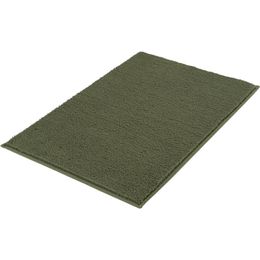 Kleine Wolke Badematte &raquo;Kansas&laquo; H&ouml;he 15 mm rutschhemmend beschichtet fu&szlig;bodenheizungsgeeignet Badteppich, Uni Farben, reine Baumwolle, waschbar...