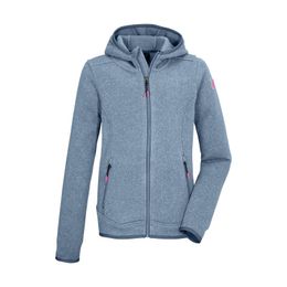 Killtec Fleecejacke &raquo;KOS 174 GRLS KNTFLC JCKT&laquo; Strickfleecejacke mit Kapuze, Zippertaschen, elastisch, Kinnschutz jeans 152 152 Kinder...