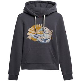 Superdry Kapuzensweatshirt »TOKYO VL GRAPHIC HOODIE« Ebony S S Cooler Hoodie von Superdry