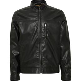 Blend Lederimitatjacke »BHELON jacket« ohne Kapuze Black XL