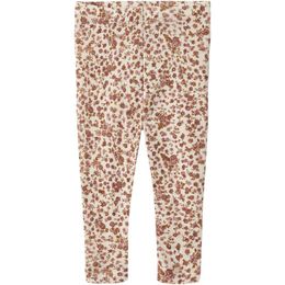Wheat Leggings &raquo;Wool Leggings Agi&laquo; rose flowers 86 - N-Gr N-Gr 86 Woll-Leggings von Wheat f&uuml;r Babys
