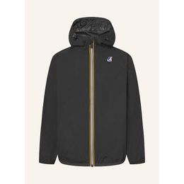 K-way Arbeitsjacke &raquo;Funktionsjacke LE VRAI 4.0 CLAUDE&laquo; Black Pure XS XS Ripstop-Polyestergewebe, wasserabweisend, winddicht und atmungsaktiv