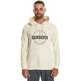 Quiksilver Hoodie &raquo;Circle Up&laquo; wei&szlig; XS XS Material: Ungeb&uuml;rsteter Sweatstoff aus...