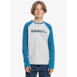 Quiksilver Langarmshirt »All Lined Up« Athletic Heather 10(140-148cm) 10(140-148cm) Stoff: Leichter Baumwolljersey