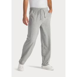 Kangaroos Sweathose Jogginghose in legerer Weite grau-meliert 52/54 (L) - N-Gr N-Gr 52/54 (L) Bequeme Relaxhose von Kangaroos