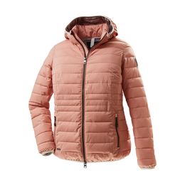 STOY Steppjacke »STS 17 WMN QLTD JCKT« atmungsaktive Steppjacke mit abnehm. Kapuze in großen Größen koralle 50 50 leichte Steppjacke mit...