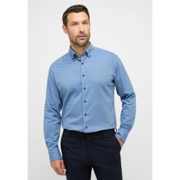 Eterna Langarmhemd &raquo;MODERN FIT&laquo; rauchblau 46 - Normalgr&ouml;&szlig;en Normalgr&ouml;&szlig;en 46 Passform laut Hersteller: Modern Fit