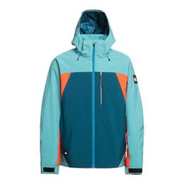 Quiksilver Snowboardjacke &raquo;Mission Plus&laquo; Majolica Blue L L Umweltfreundliches Material: Melierter...