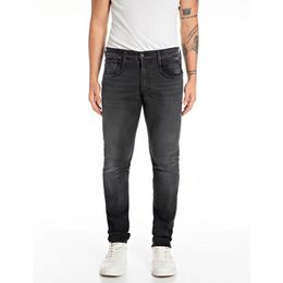 Replay Herren Slim-fit-Jeans &raquo;Anbass&laquo; schwarz 36, L&auml;nge 36