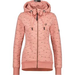 ALIFE & KICKIN Kapuzensweatjacke &raquo;Damen YasminAK B&laquo; mahagonium melange XL XL S&uuml;&szlig;e Kapuzensweatjacke YasminAK B von alife and kickin in firgunaher...