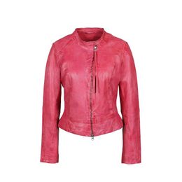 Freaky Nation Lederjacke »New Charis-FN« pink S (36)