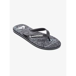 Quiksilver Sandale &raquo;Molokai Highlite Arch&laquo; Black/Grey/Black 14(47) 14(47) Flexibles, synthetisches, an 3 Punkten...