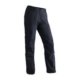 Maier Sports Funktionshose &raquo;Yesa&laquo; Triple-Zipp Hose mit elastischem Bund schwarz 23 - Kurzgr&ouml;&szlig;en Kurzgr&ouml;&szlig;en 23 Starpazierf&auml;hige Zip-Off Hose f&uuml;r...