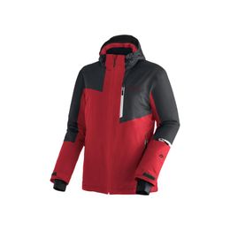 Maier Sports Damen Skijacke &raquo;MONZABON M 2.0&laquo; Herren Winterjacke, wasserdicht, 3 RV-Taschen und Kapuze, Regular fit schwarz 52