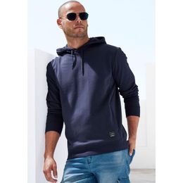John Devin Hoodie, Langarm, Sweatshirt mit Rundhals und Kapuze, Baumwollmischung navy S (44/46) S (44/46) John Devin Hoodie
