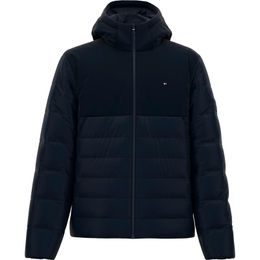 Tommy Hilfiger Steppjacke &raquo;CL MIXED MEDIA HOODED JACKET&laquo; mit Kapuze Desert Sky XXL XXL Jacke von Tommy Hilfiger Menswear