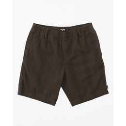 Billabong Shorts »Larry Jacquard 19"« Charcoal L L Material: Schwerer Baumwoll-Jacquard-Stoff