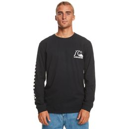Quiksilver Langarmshirt »The Original« schwarz L L Material: BaumwollStoff [160 g/m2]