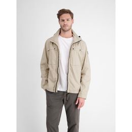 Lerros Herren Lerros Outdoorjacke &raquo;Lerros &Uuml;bergangsjacke mit Details&laquo; ohne Kapuze Wasserabweisend beige L