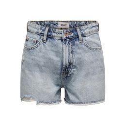 Only Shorts 'ONLFine' Damen Gr&ouml;&szlig;e 24 blue denim