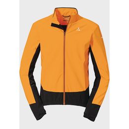 Sch&ouml;ffel SCH&Ouml;FFEL Outdoorjacke &raquo;Hybrid Jkt Grimaldo M&laquo; ohne Kapuze 5235 - orange 48 48 4D BODY MAPPING - Windschutz in der Front, atmungsaktive R&uuml;ckenpartie