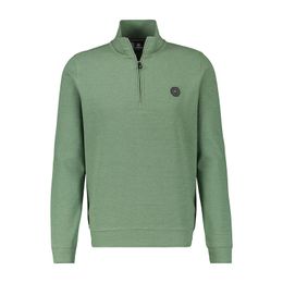 Lerros Sweatshirt &raquo;Sweat-Troyer in Strukturqualit&auml;t&laquo; SAGE GREEN 5XL 5XL Unifarbene Strukturqualit&auml;t