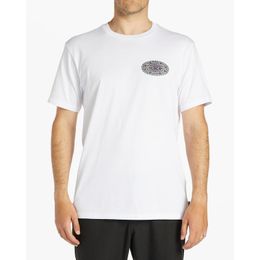 Billabong T-Shirt &raquo;Crayon Wave&laquo; White XL XL Kollektion: &bdquo;Cosmic Echoes 2"-Kollektion