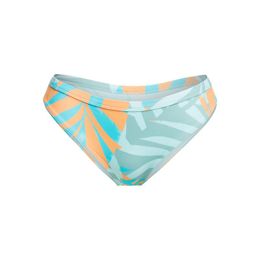 Roxy Bikini-Hose &raquo;Pro The Snap Tur&laquo; Blue Surf All Palmed Out M - US-Gr&ouml;&szlig;en US-Gr&ouml;&szlig;en M Material: Mischgewebe aus recyceltem...
