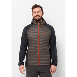 Jack Wolfskin Hybridjacke &raquo;ROUTEBURN PRO HYBRID M&laquo; mit Kapuze cold-coffee S (48) S (48) Hybridjacke