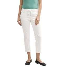 Tom Tailor 7/8-Hose mit Bindeband am B&uuml;ndchen off white 40 - L&auml;nge 28 L&auml;nge 28 40 von Tom Tailor