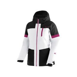 Maier Sports Skijacke »HANNI« Damen Winterjacke, wasserdicht, 3 RV-Taschen und Kapuze, Regular fit weiß 40 40 Warm wattierte Skijacke perfekt für...