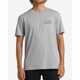 Billabong T-Shirt »Segment« Grey Violet XXL XXL Material: Leichter BaumwollStoff