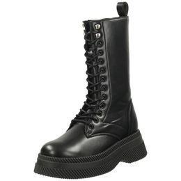Steve Madden Schn&uuml;rstiefel &raquo;Stiefel Leder&laquo; Schwarz 37 37 Verschluss: Schn&uuml;rung