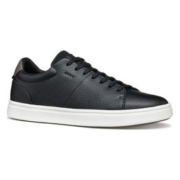 Geox Herren Sneaker &raquo;U BALTMOORE&laquo; , Retro Sneaker, Schn&uuml;rschuh mit farblich abgesetzter Ferse schwarz 45
