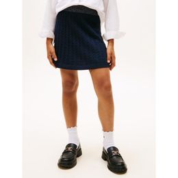 Tommy Hilfiger Strickrock »MINI CABLE SKIRT« Dark Night Navy 7 (122) 7 (122) Rock von Tommy Hilfiger für Mädchen