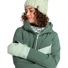Roxy Snowboardhandschuhe &raquo;Flint Creek&laquo; Cameo Green M M Umweltfreundliches Material: Schafsleder