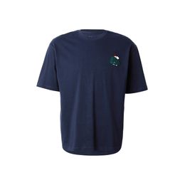 s.Oliver Shirt male size XL Navy / Emerald / White