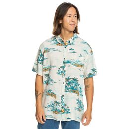 Quiksilver Kurzarmhemd &raquo;Longmanhill&laquo; Birch Longmanhill XL - US-Gr&ouml;&szlig;en US-Gr&ouml;&szlig;en XL Material: Ecovero-Viskose-Stoff [131 g/m2]