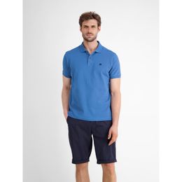 Lerros Herren Lerros Poloshirt &raquo;Lerros Basic Poloshirt f&uuml;r Herren, unifarben&laquo; blau XL
