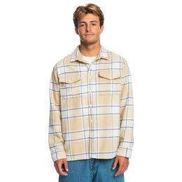Quiksilver Langarmhemd &raquo;Fierce Volcano&laquo; Fierce Volcano Pale Khaki M - US-Gr&ouml;&szlig;en US-Gr&ouml;&szlig;en M Material: Polyester- / Wollgemisch